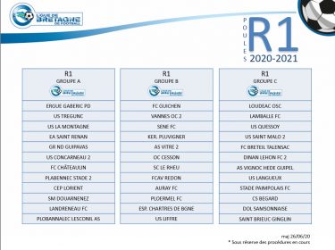 R1 – LIGUE BRETAGNE DE FOOTBALL